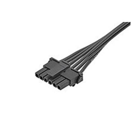 Molex Micro-Fit Tpa-To-Micro-Fit Tpa Off-The-Shelf (Ots) Cable Assembly, Single Row, 1.0M ...